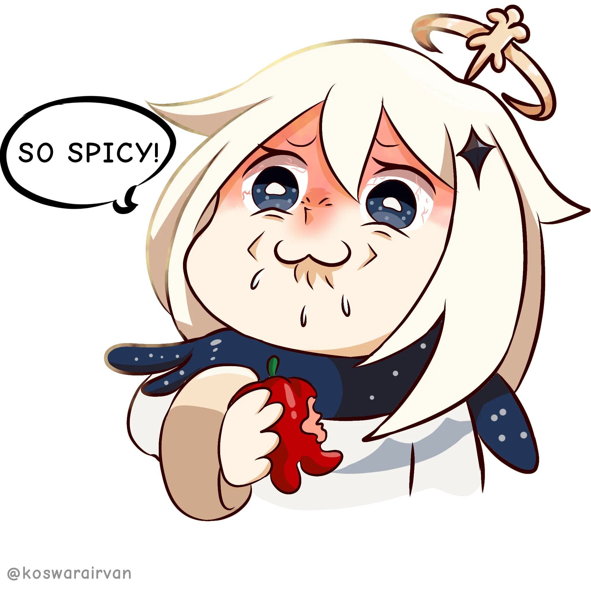 Paimon Funny Sticker Genshin Impact | HoYoLAB