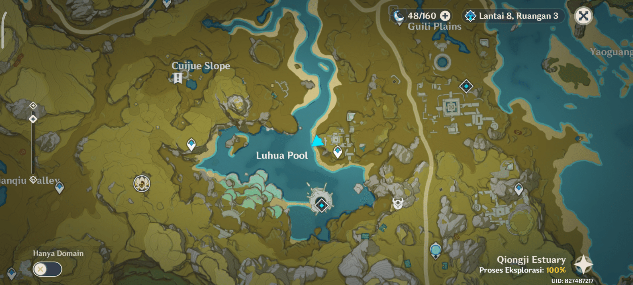 Hidden Achievement Luhua Pool Genshin Impact | HoYoLAB