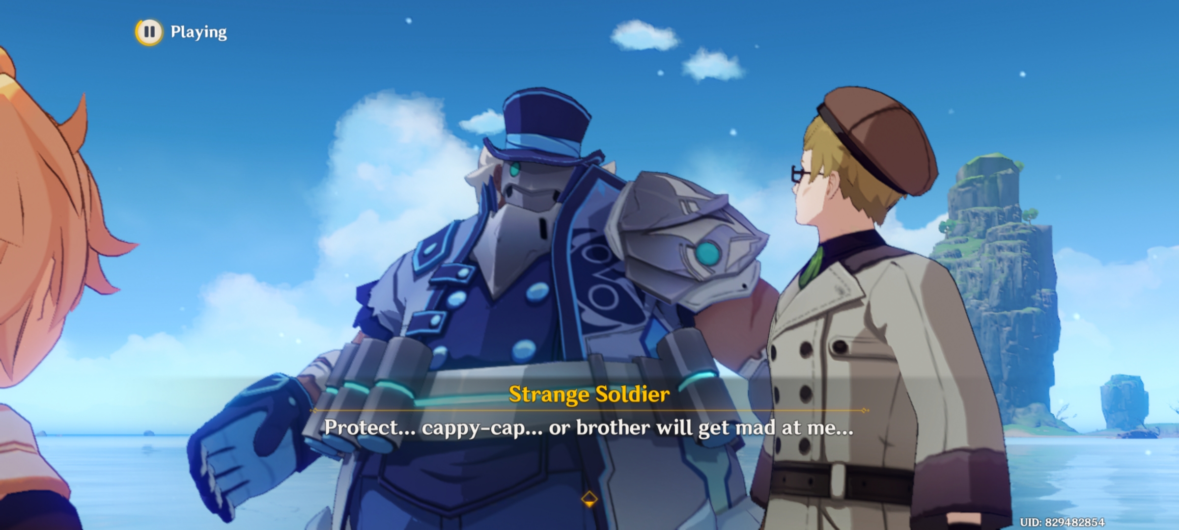 Someone,, protect his Cappy cap Genshin Impact | HoYoLAB