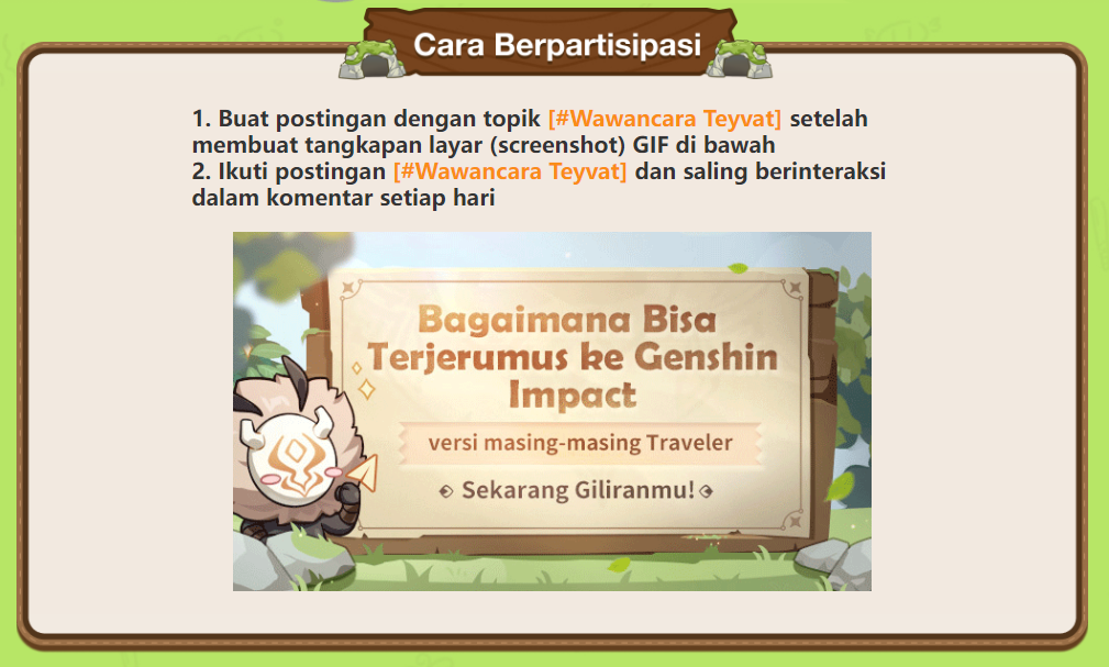 Terjerumus karna iklan Genshin Impact | HoYoLAB