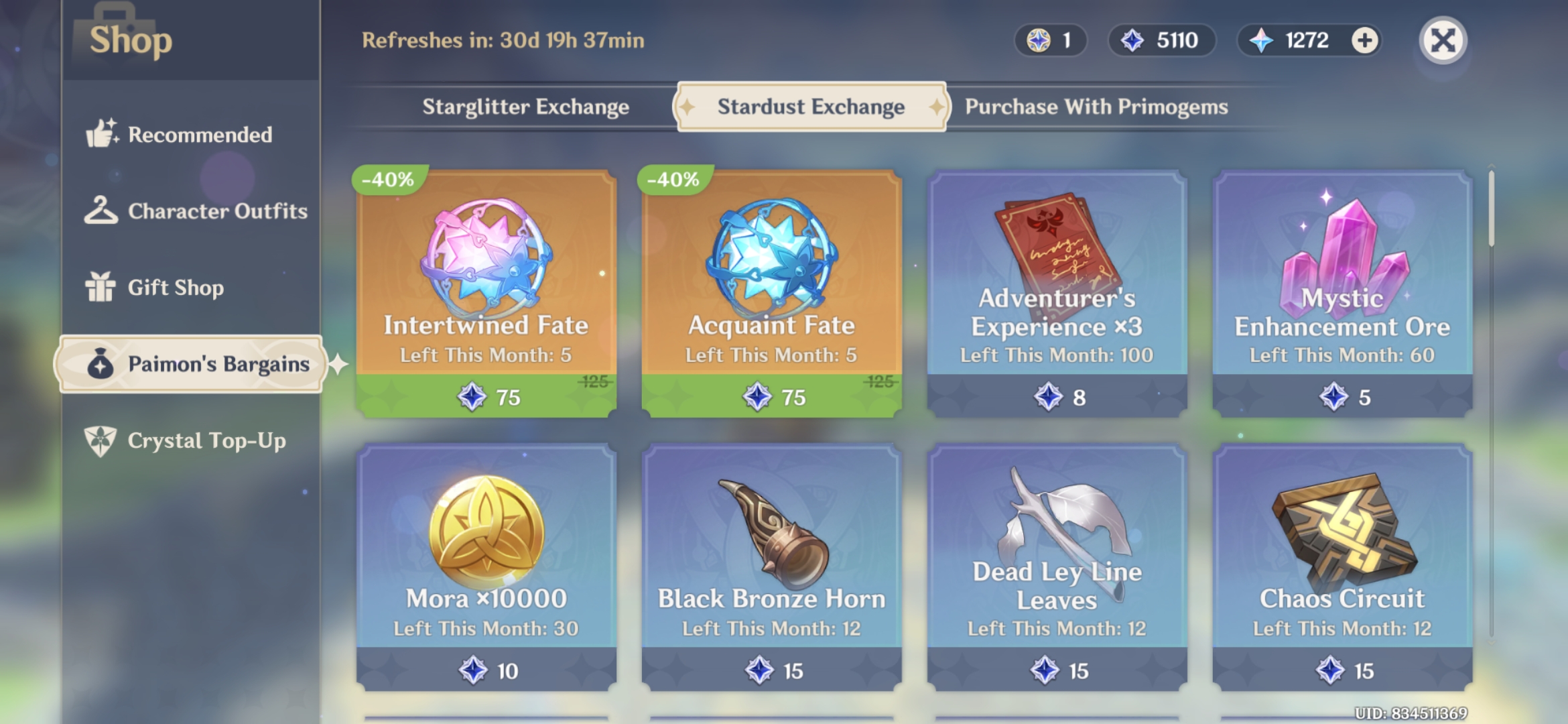 Favorite Part of the Month Genshin Impact | HoYoLAB