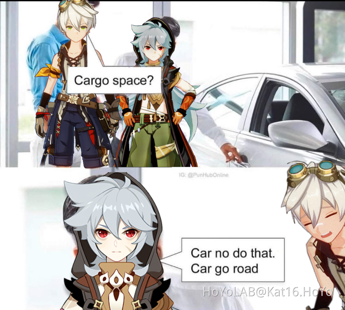 Car go brrrr Genshin Impact | HoYoLAB