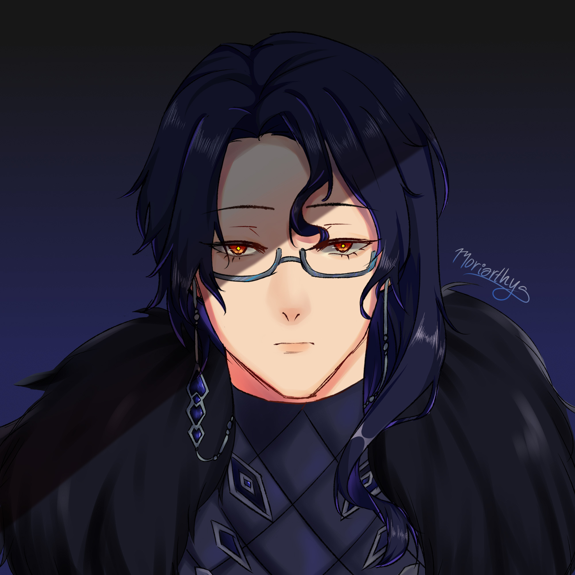 Pantalone Colored Sketch Fanart Genshin Impact | HoYoLAB