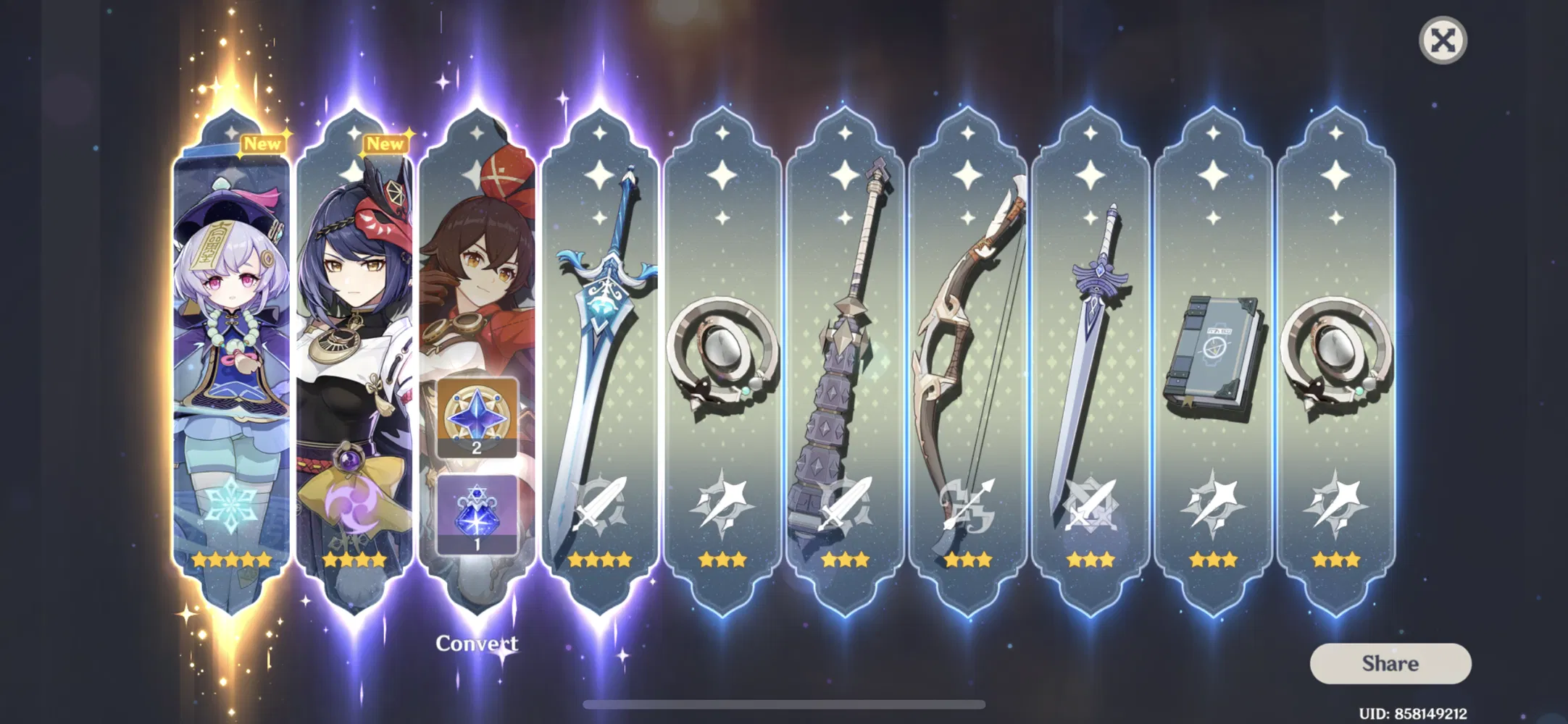 First time pulling Qiqi on a standard banner Genshin Impact | HoYoLAB