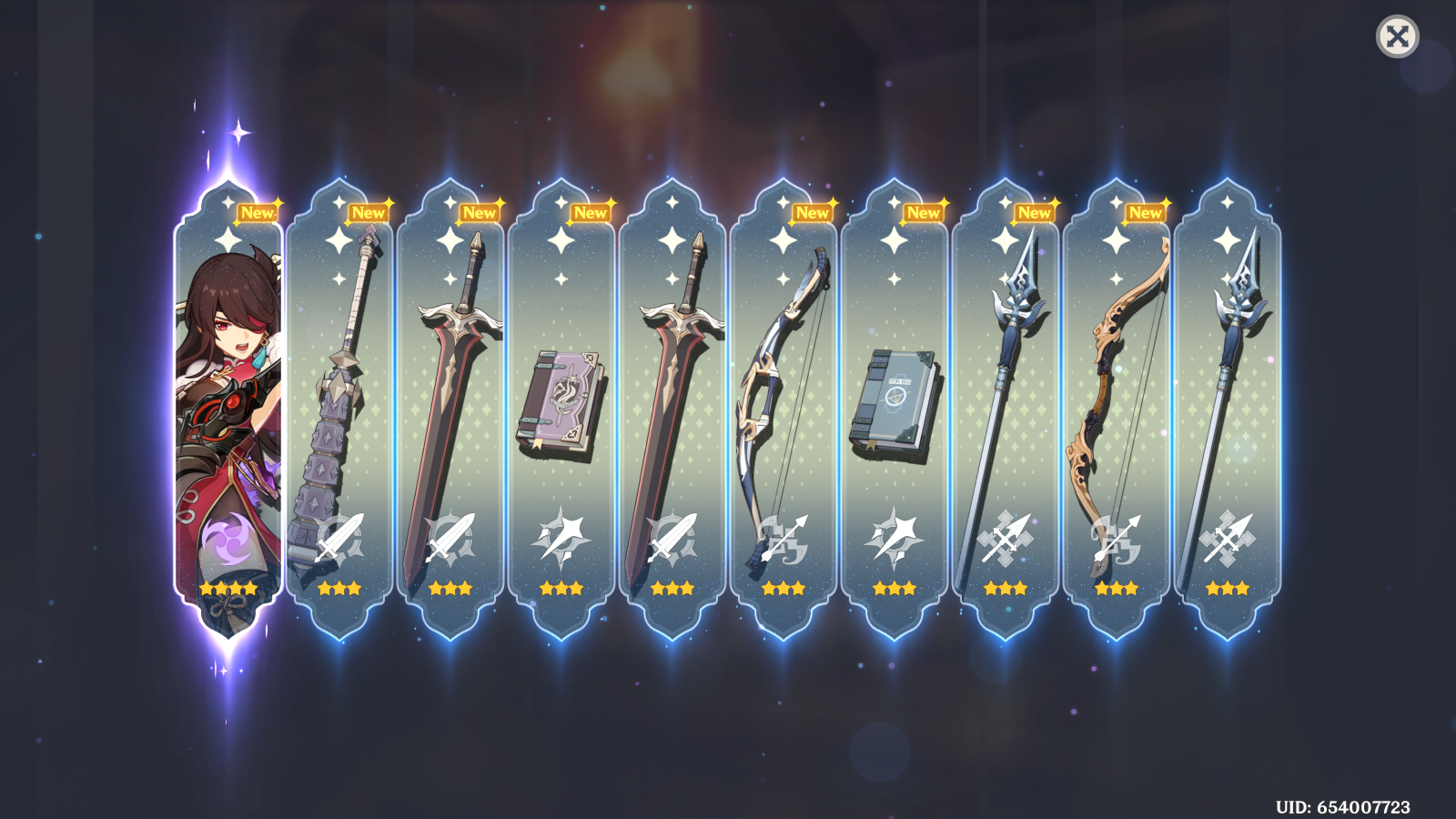 first ten pull ♡ Genshin Impact | HoYoLAB