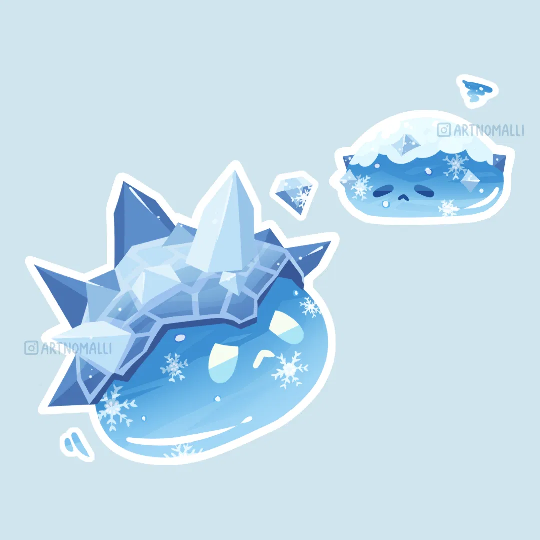 cryo slimes ! Genshin Impact | HoYoLAB