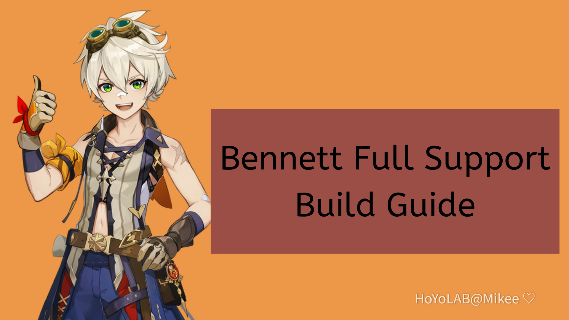 Bennett Full Support Build Genshin Impact | HoYoLAB