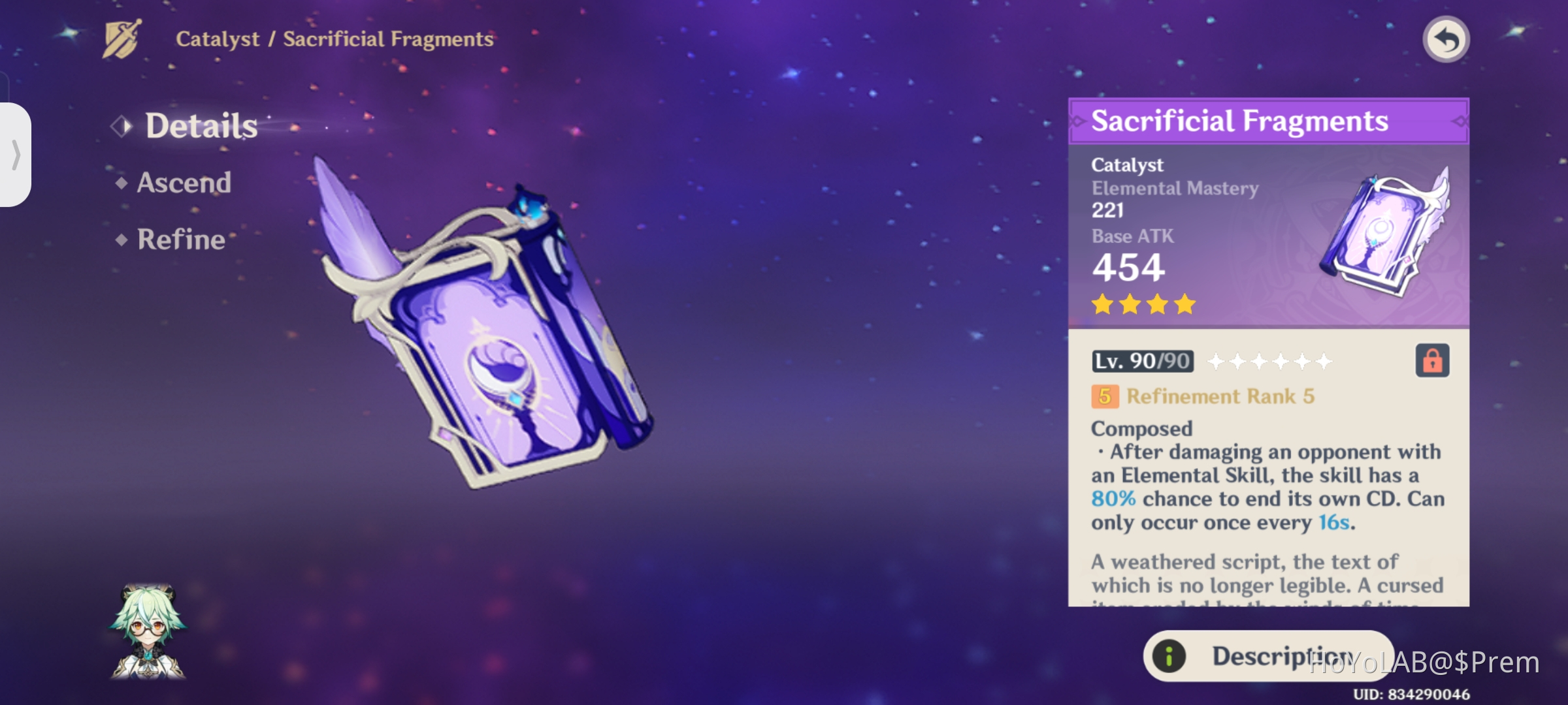 finally R5 catalyst Genshin Impact | HoYoLAB