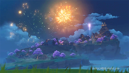 Fireworks Show!!! Genshin Impact | HoYoLAB