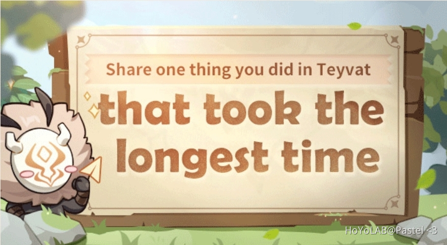 My Teyvat Interview question #3! Genshin Impact | HoYoLAB