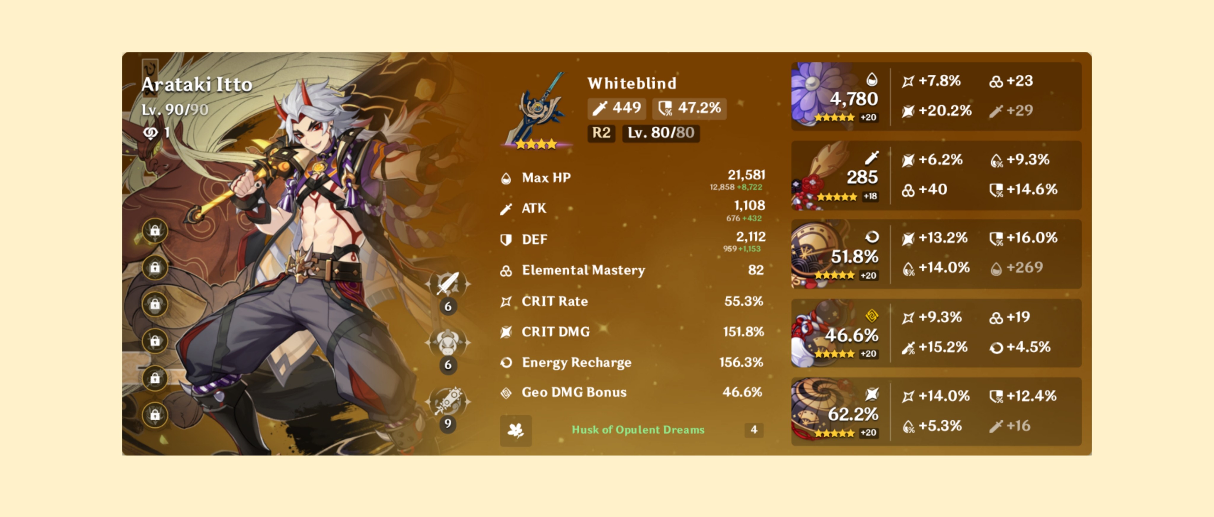 My itto build Genshin Impact | HoYoLAB