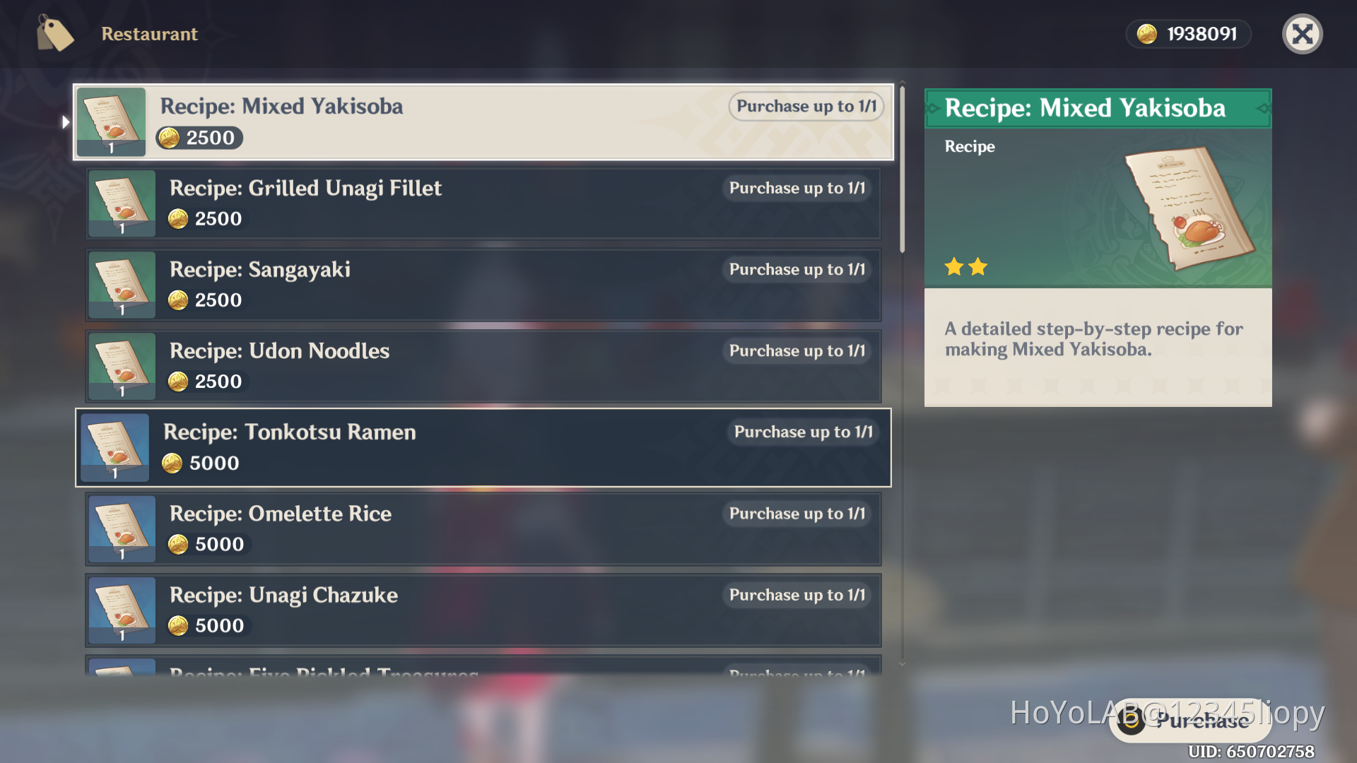 so many new recipes Genshin Impact | HoYoLAB