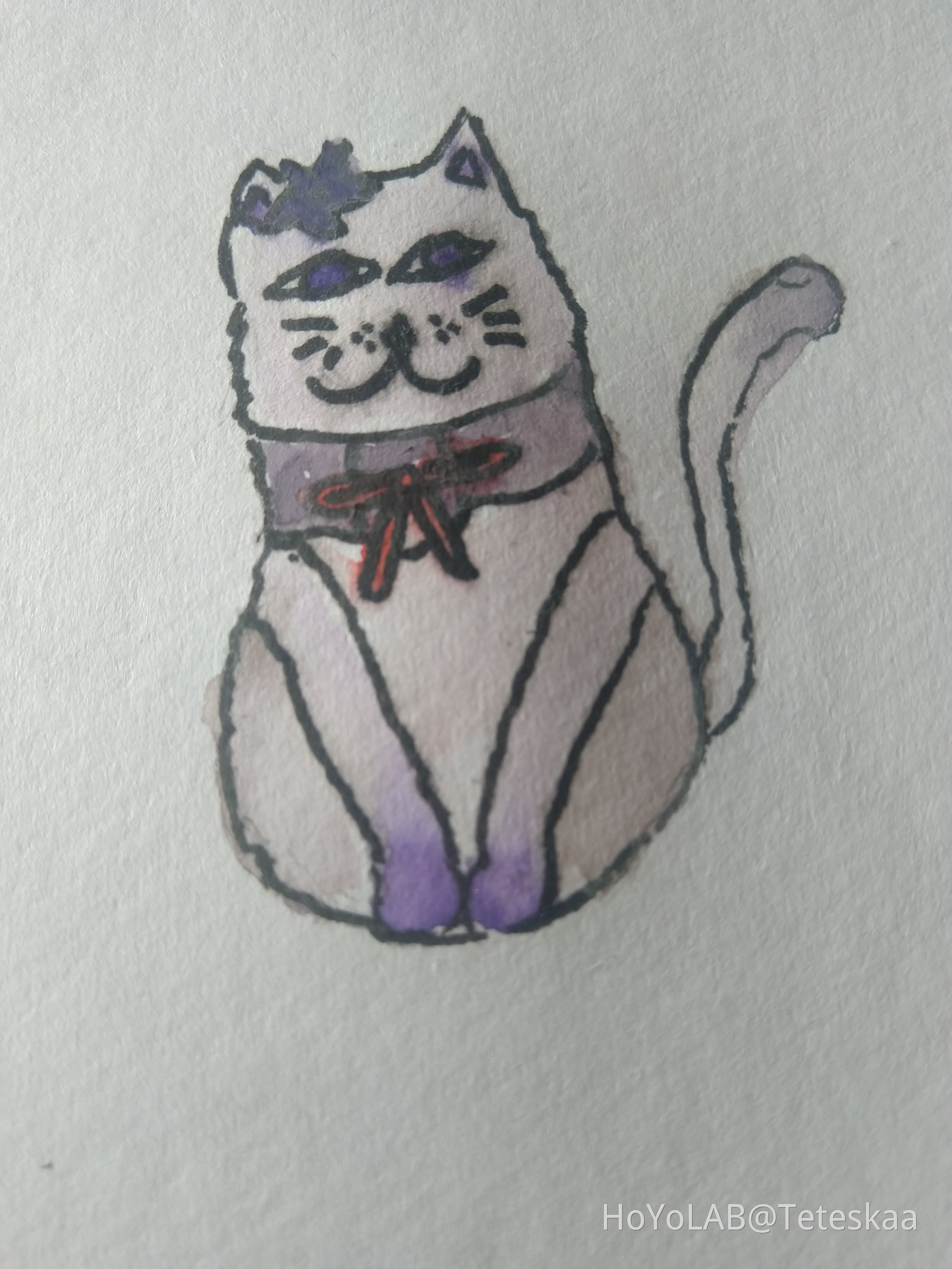 Raiden Shogun as a Cat?! Genshin Impact | HoYoLAB