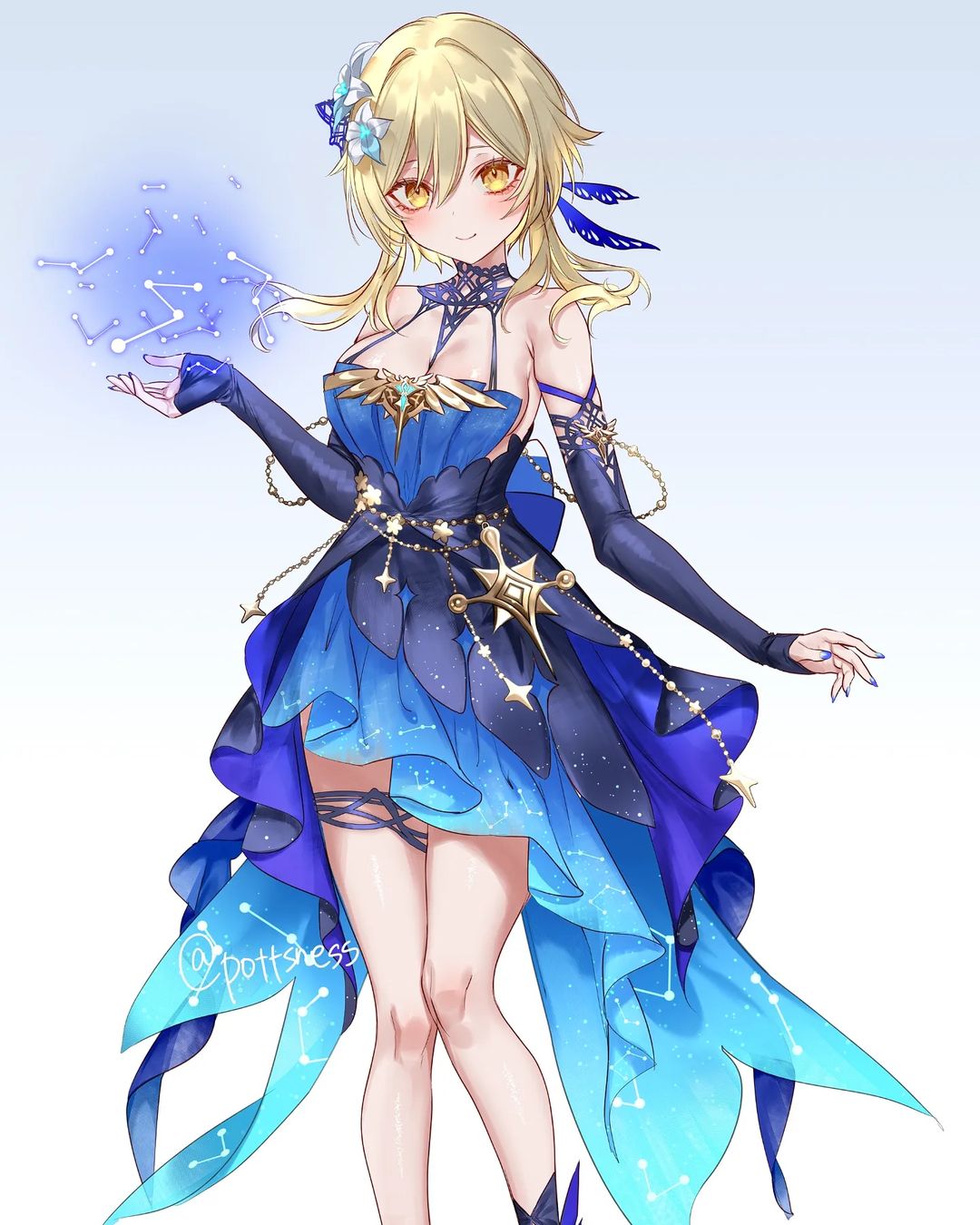 Princess Lumine💙💛👑 Genshin Impact | HoYoLAB