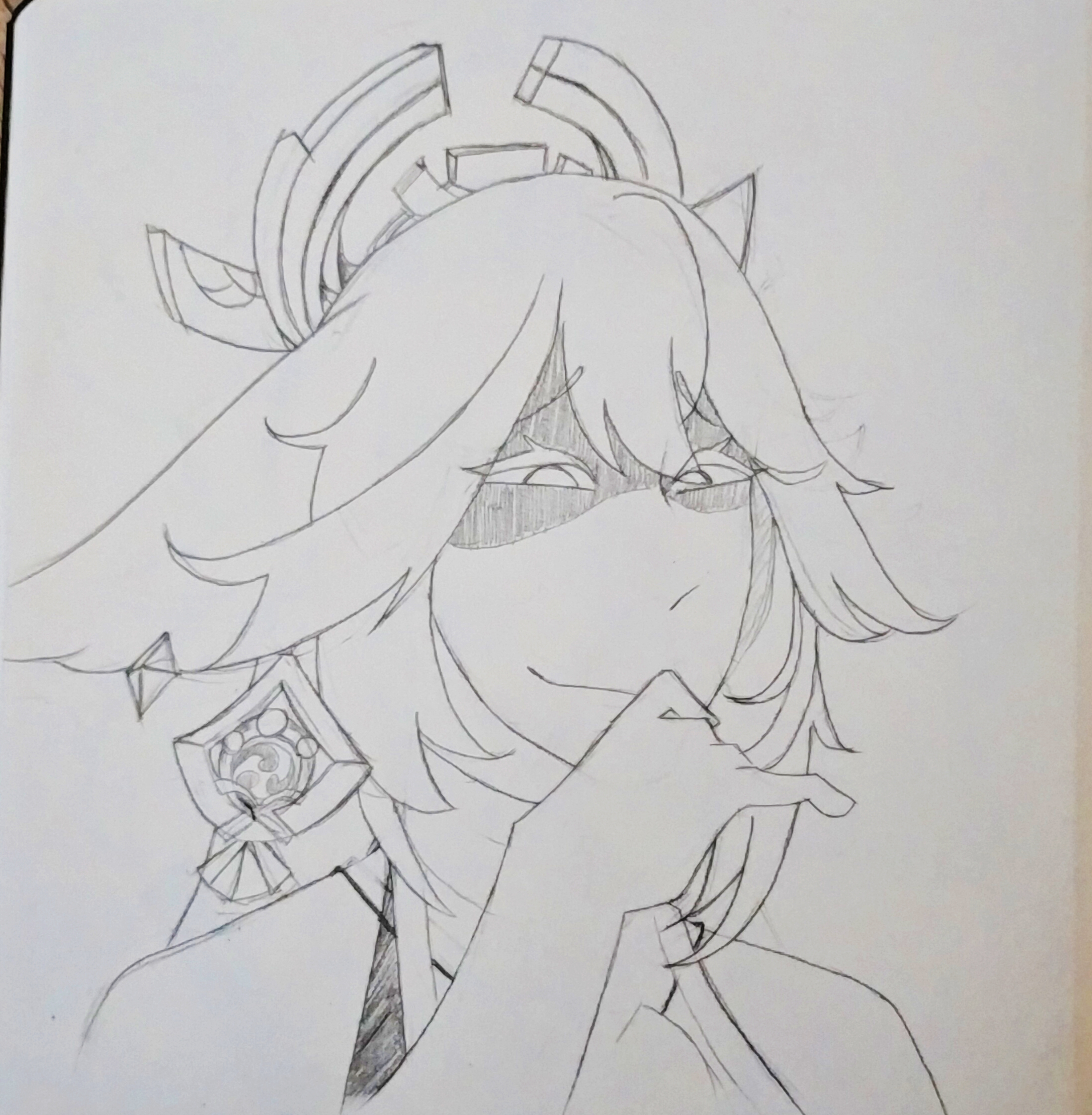 Daily drawing #4 Genshin Impact | HoYoLAB