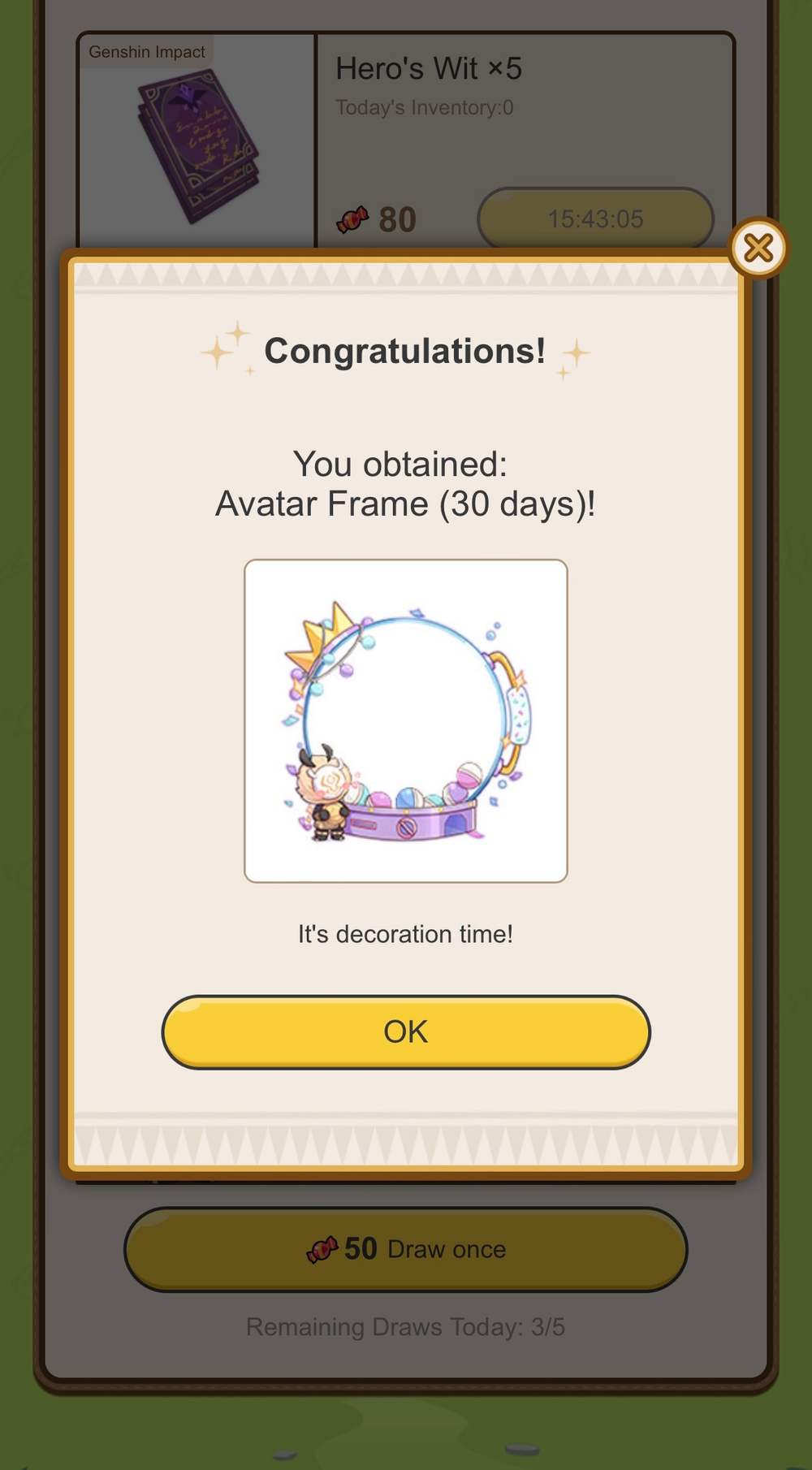 EVENT AVATAR FRAME | HoYoLAB