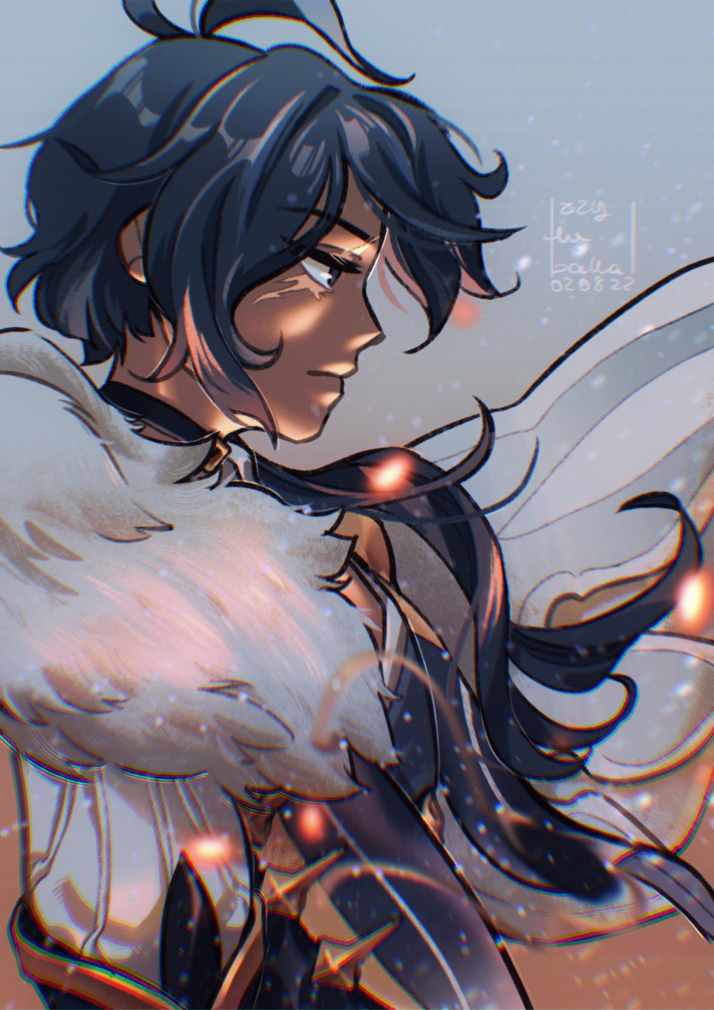 Kaeya fanart - Scars From The Past Genshin Impact | HoYoLAB