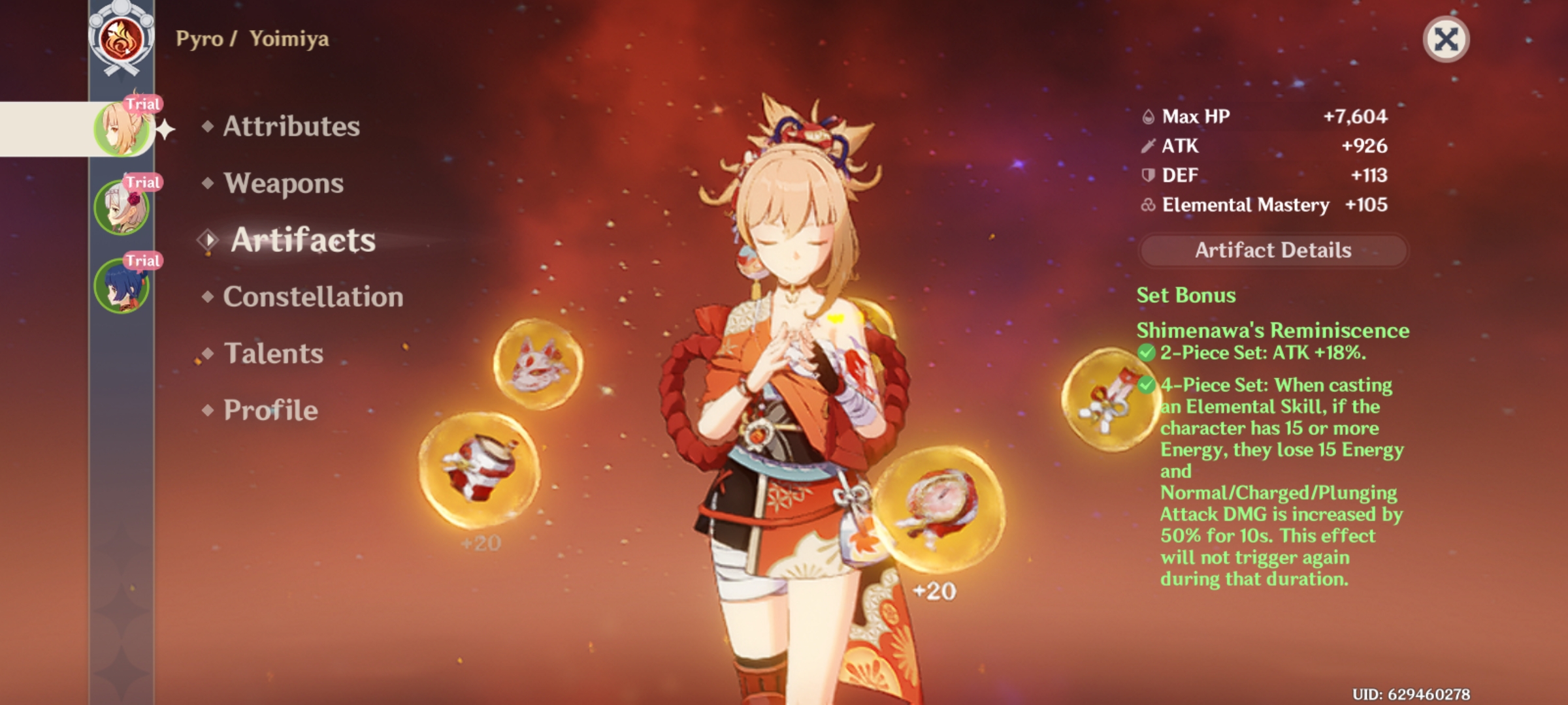 Recommended Builds Genshin Impact | HoYoLAB