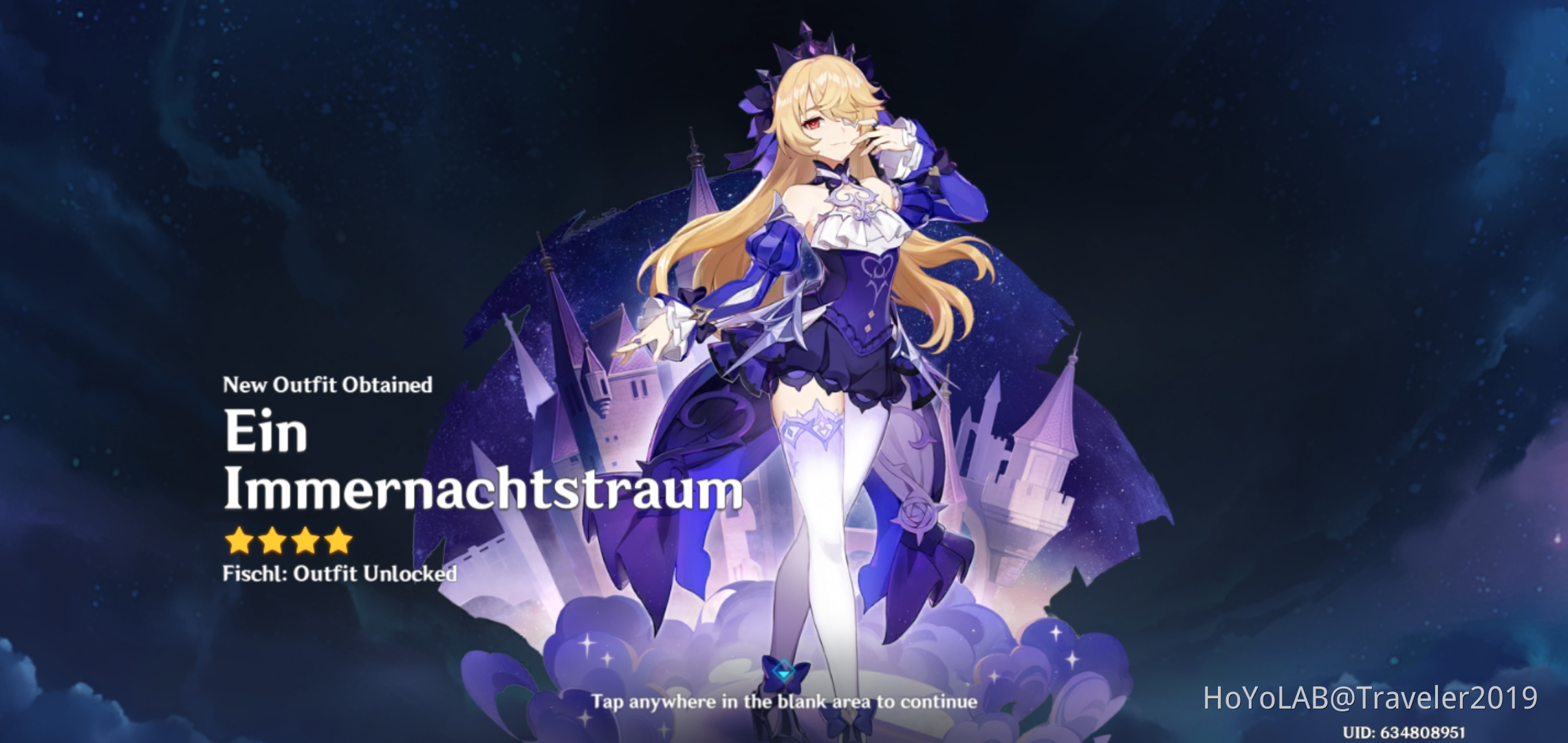 Finally got fischls new skin Genshin Impact | HoYoLAB