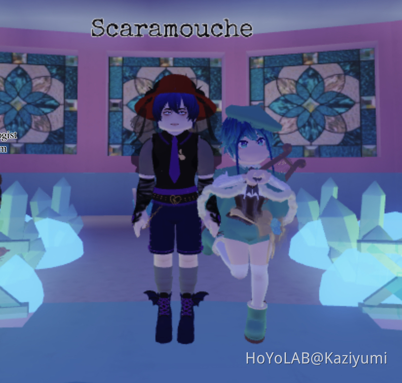 My Scaramouche Cosplay game Roblox Royale High Genshin Impact HoYoLAB