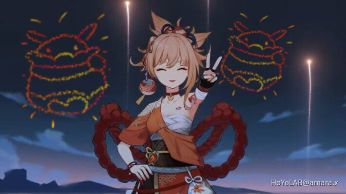 Fireworks Genshin Impact | HoYoLAB