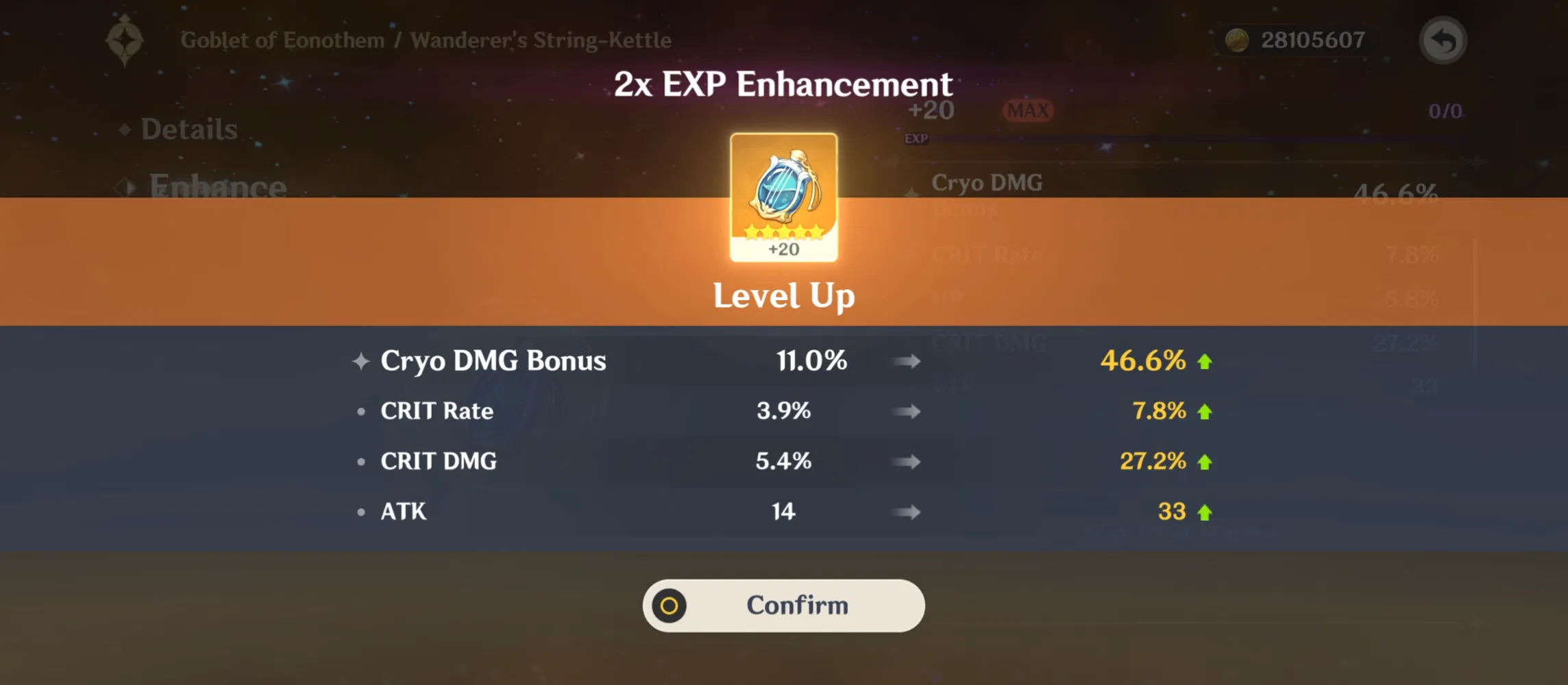 Pyro cube - cryo goblet Genshin Impact | HoYoLAB