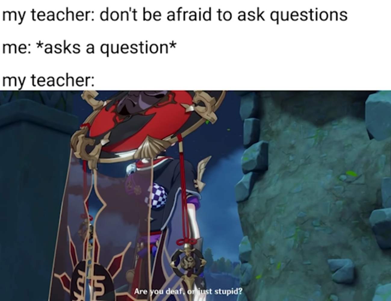 Just a Scaramouche meme Genshin Impact | HoYoLAB