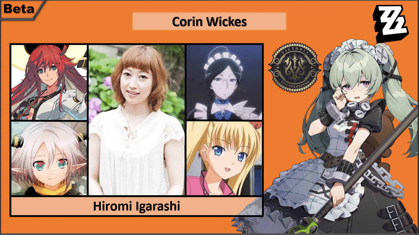 Zenless Zone Zero Character Voices(Japanese)(Up to Now) Zenless Zone ...