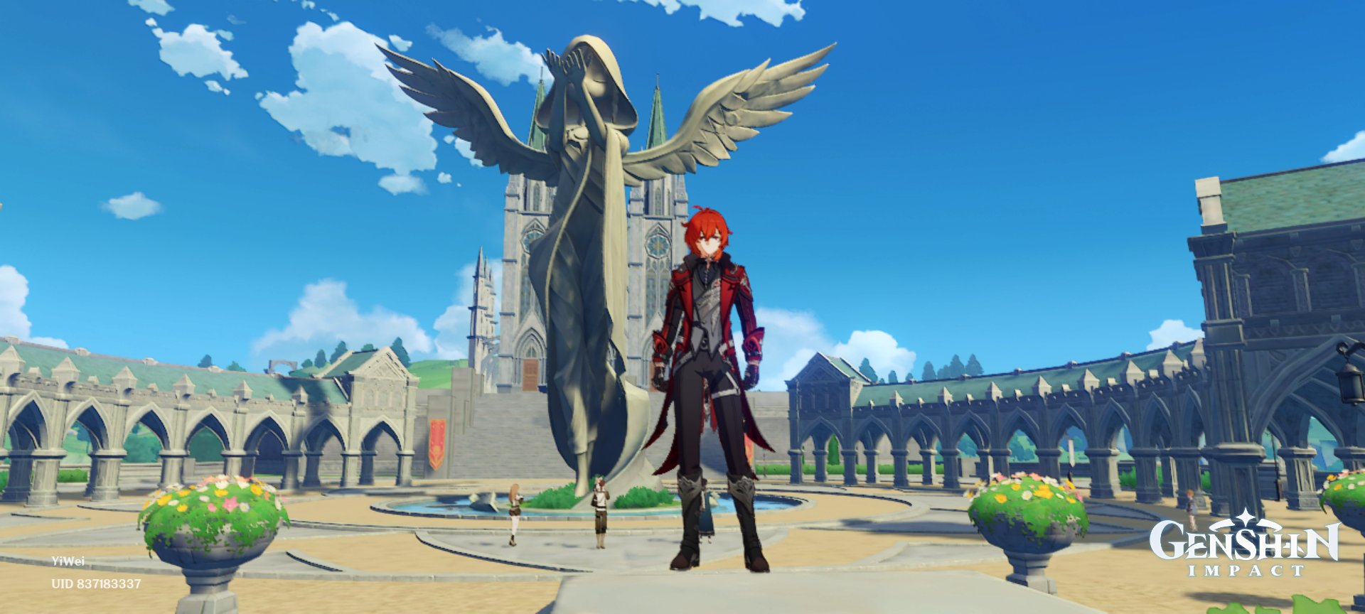 Diluc with new skin | Genshin Impact | HoYoLAB