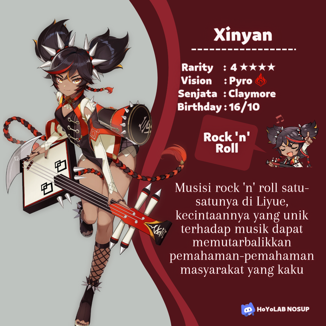[Versi 2.8] Xinyan Build (DPS/Sub-DPS/Shield) Genshin Impact | HoYoLAB
