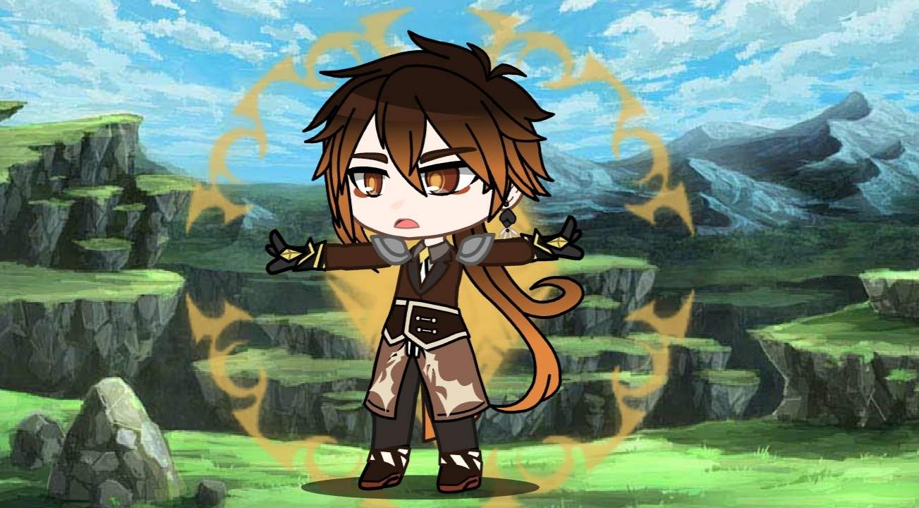 Geo Archon Zhongli in Gacha Club Genshin Impact | HoYoLAB