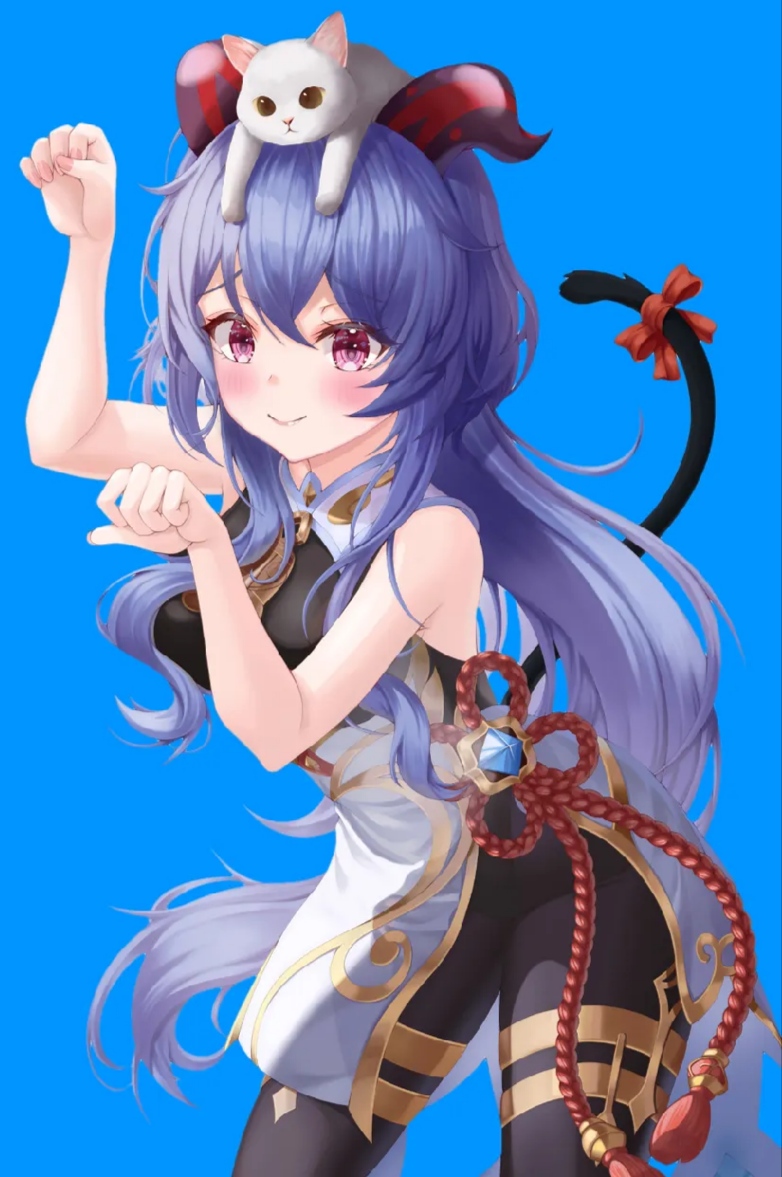 GANYU CAT POSE Genshin Impact | HoYoLAB