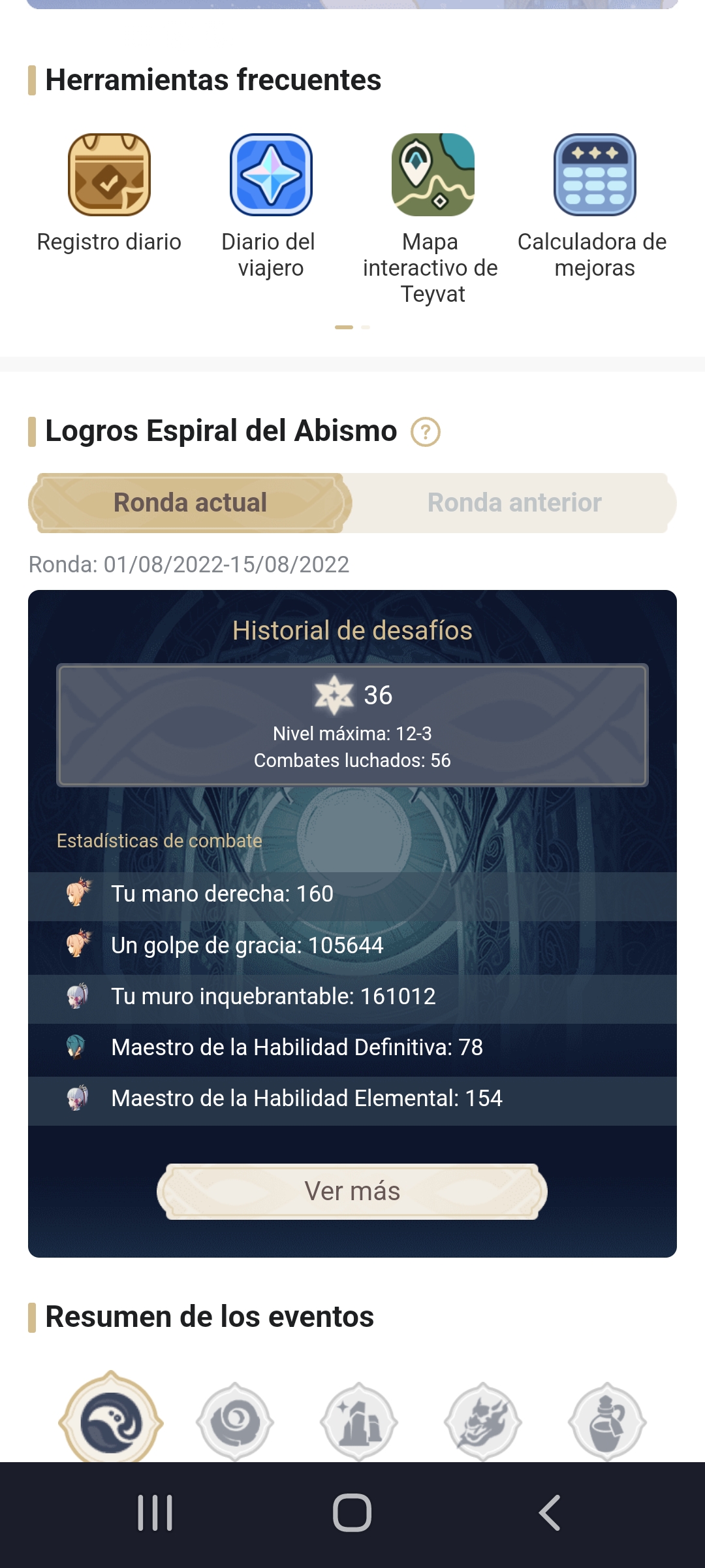 Feliz de ver estos numeros con yoimiya 105k en abismo luego de ...