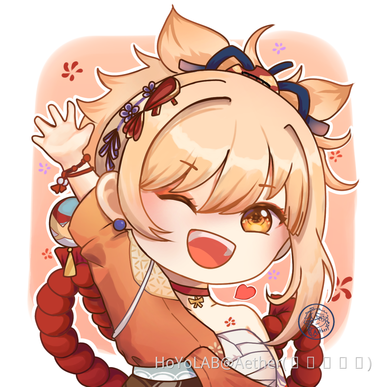 Yoimiya fanart(In-progress Images) | HoYoLAB