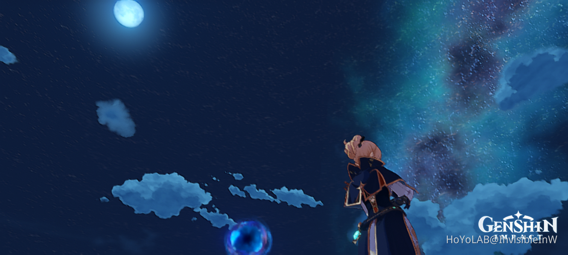 Teyvat night sky Genshin Impact | HoYoLAB