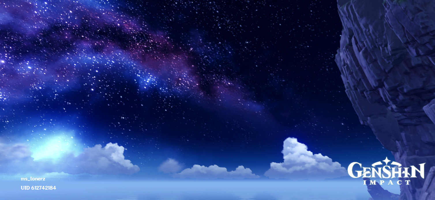 The night sky Genshin Impact | HoYoLAB