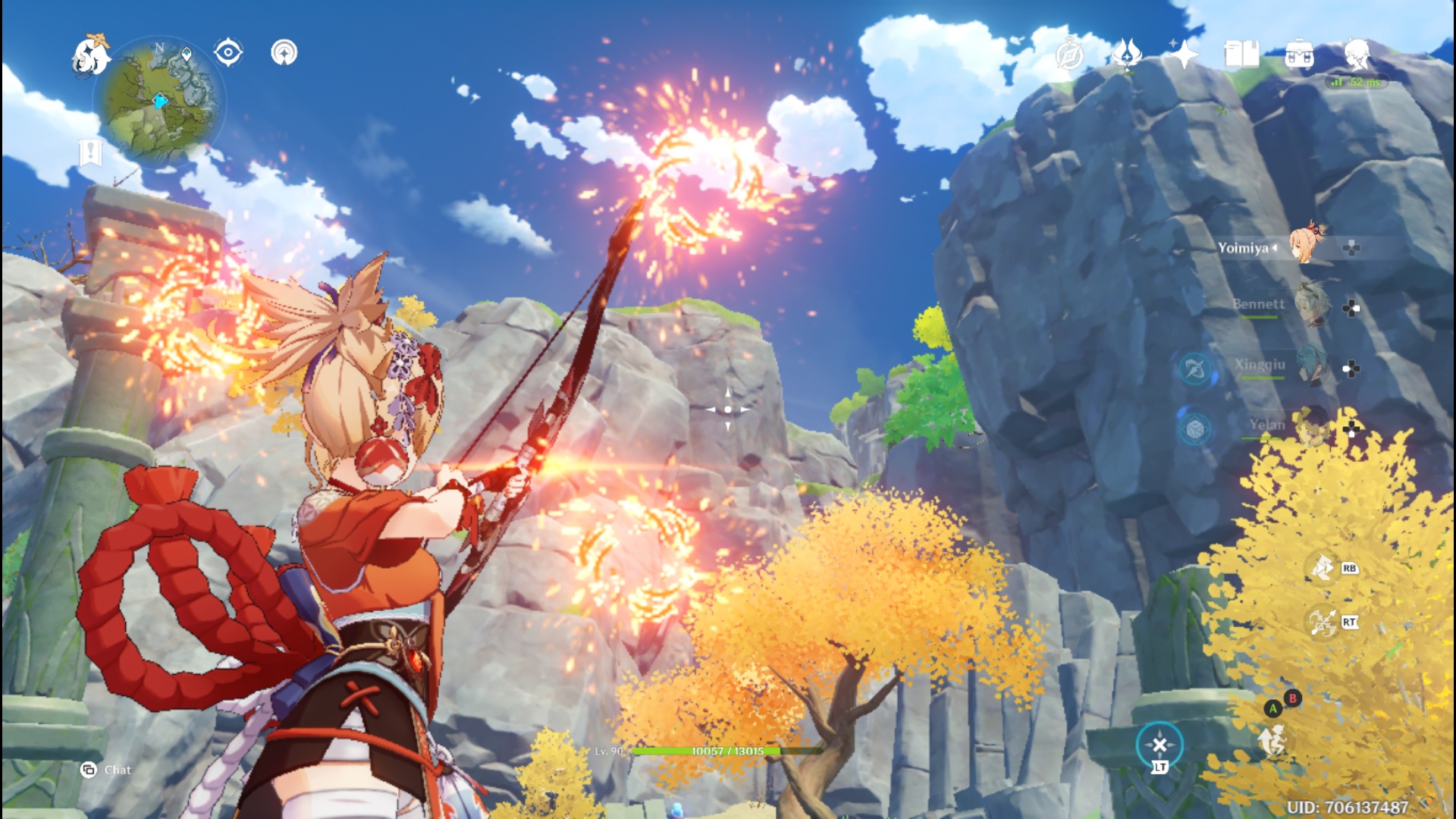 Celebrating with Fireworks Genshin Impact | HoYoLAB