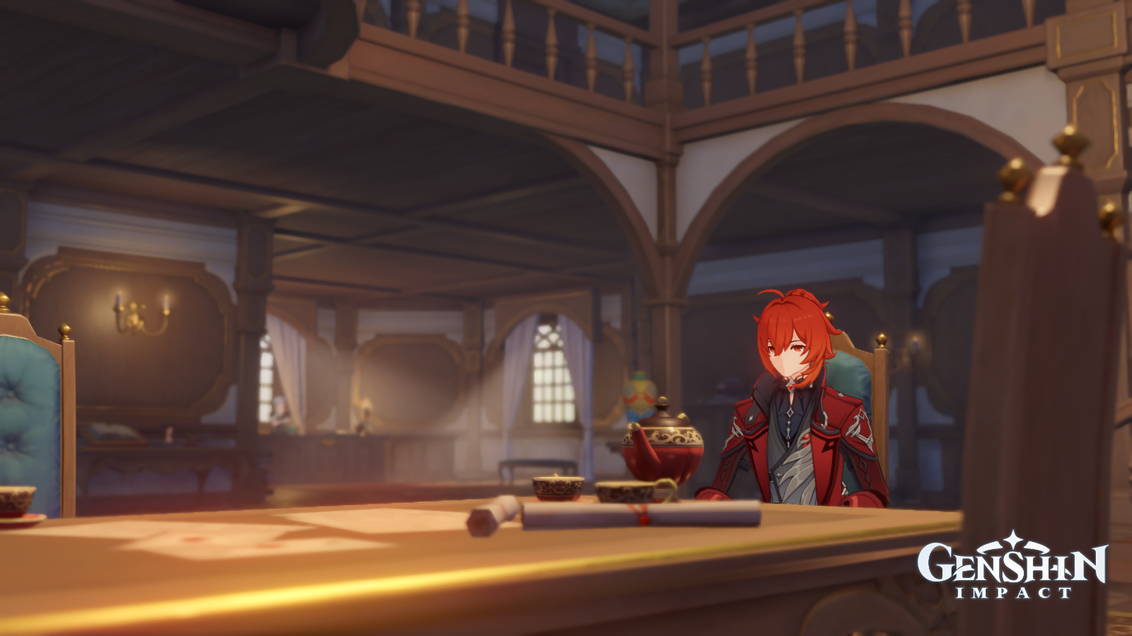 Diluc in his new drip | Genshin Impact | HoYoLAB