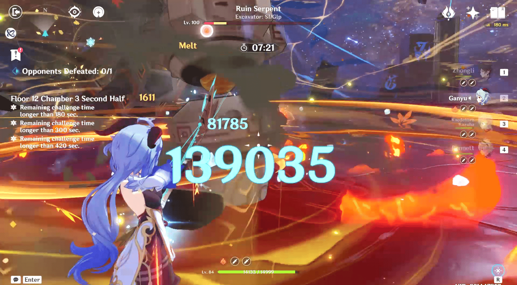 Abyss 2.8 second phase different teams and a trio team (ft. serpent get ...