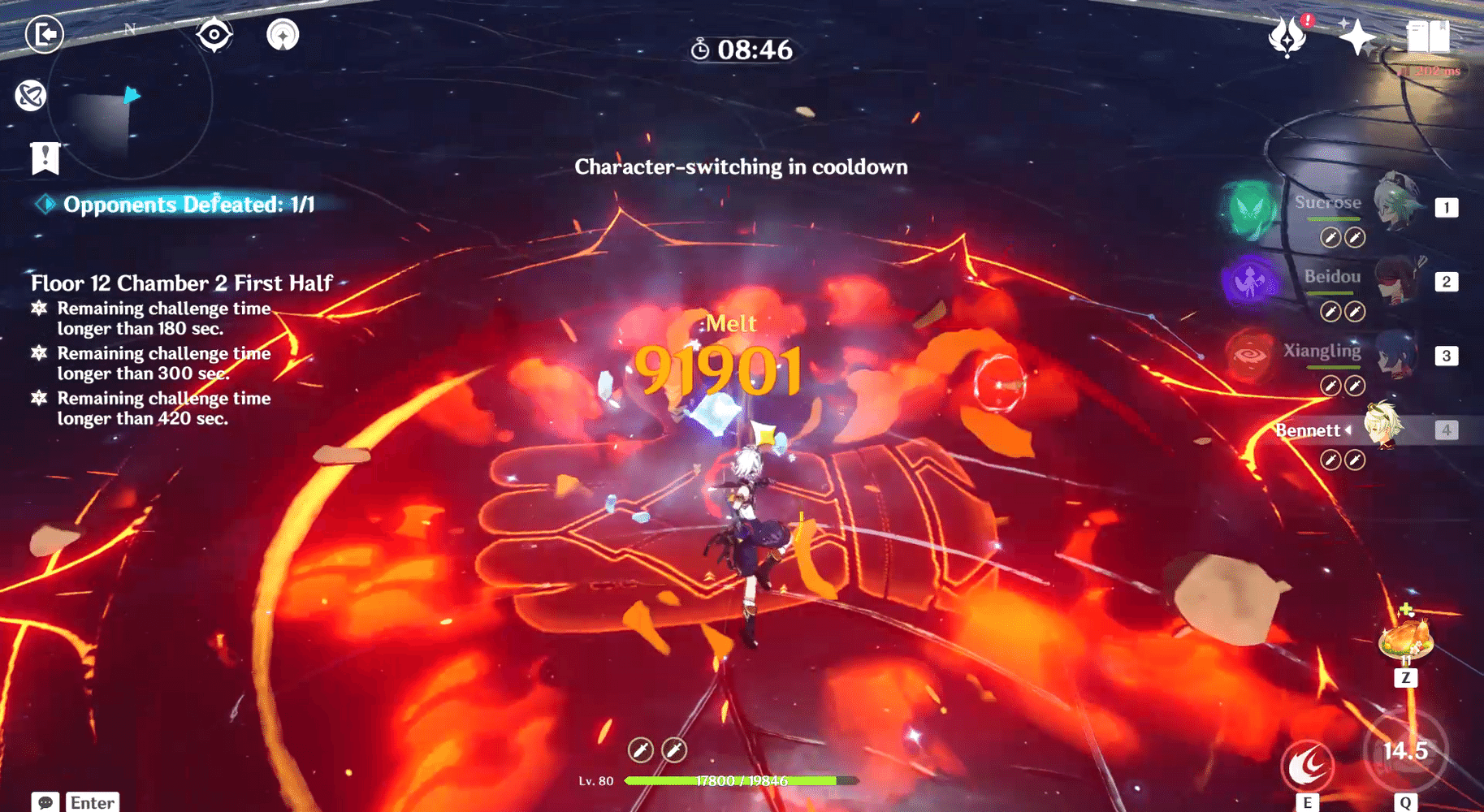 Abyss 2.8 second phase different teams and a trio team (ft. serpent get ...