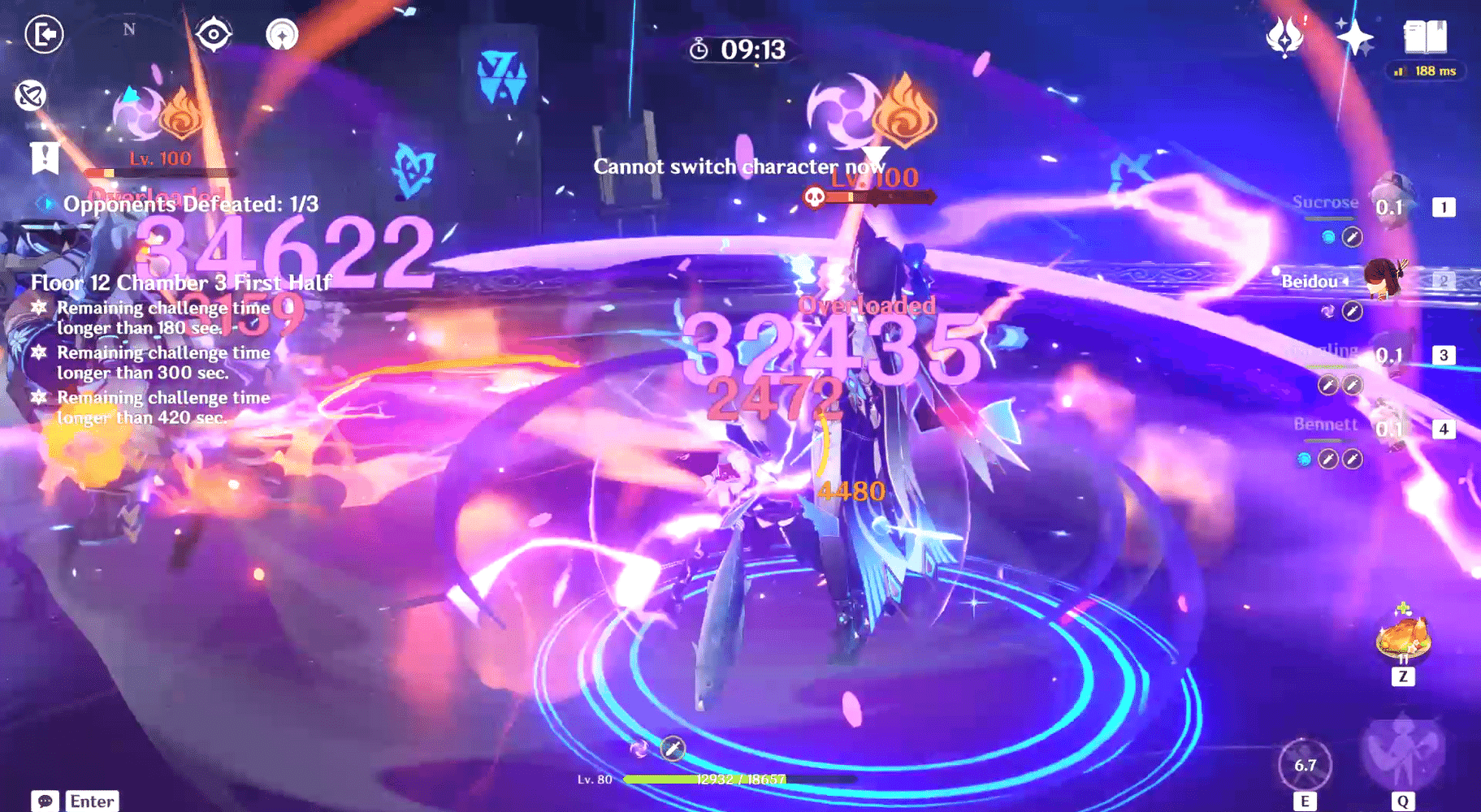 Abyss 2.8 second phase different teams and a trio team (ft. serpent get ...