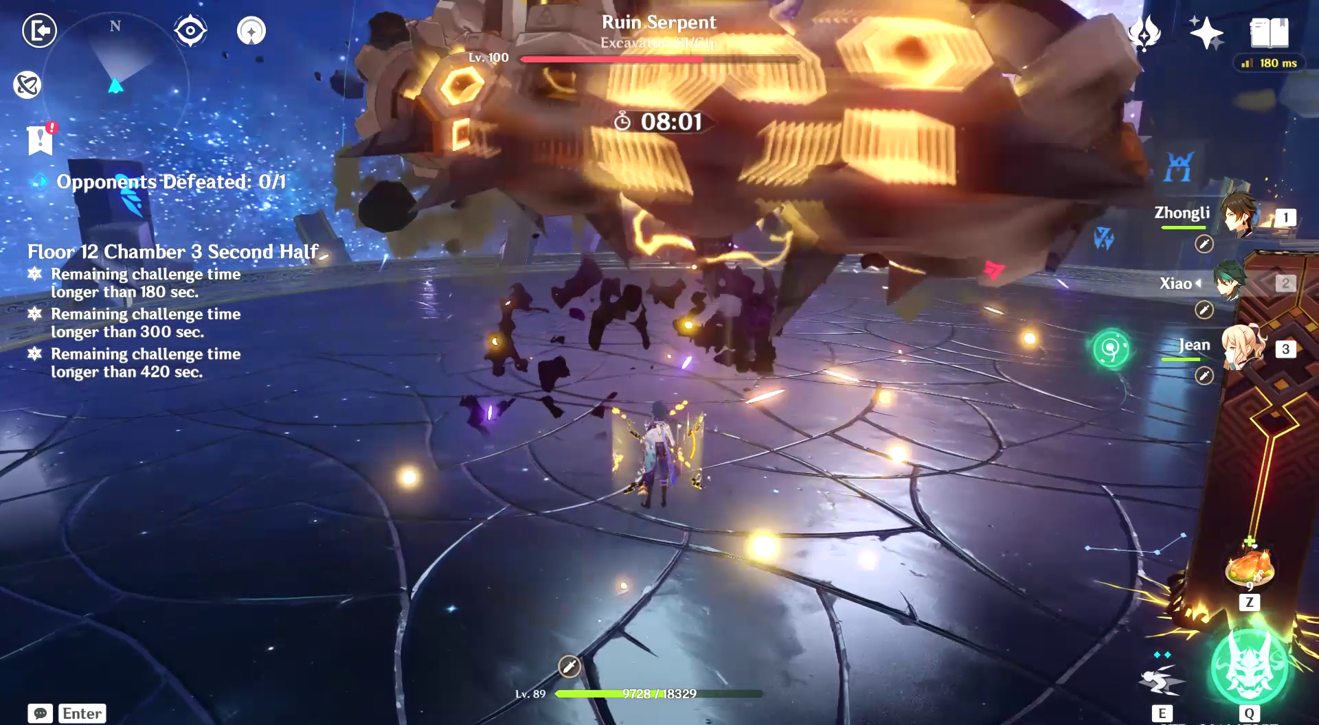 Abyss 2.8 second phase different teams and a trio team (ft. serpent get ...