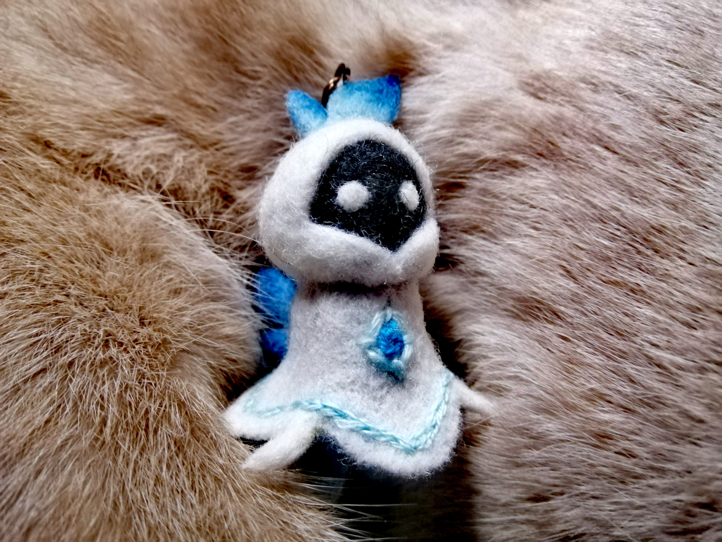 Needle felted Venti Wisp Spirit form 💙 Genshin Impact | HoYoLAB