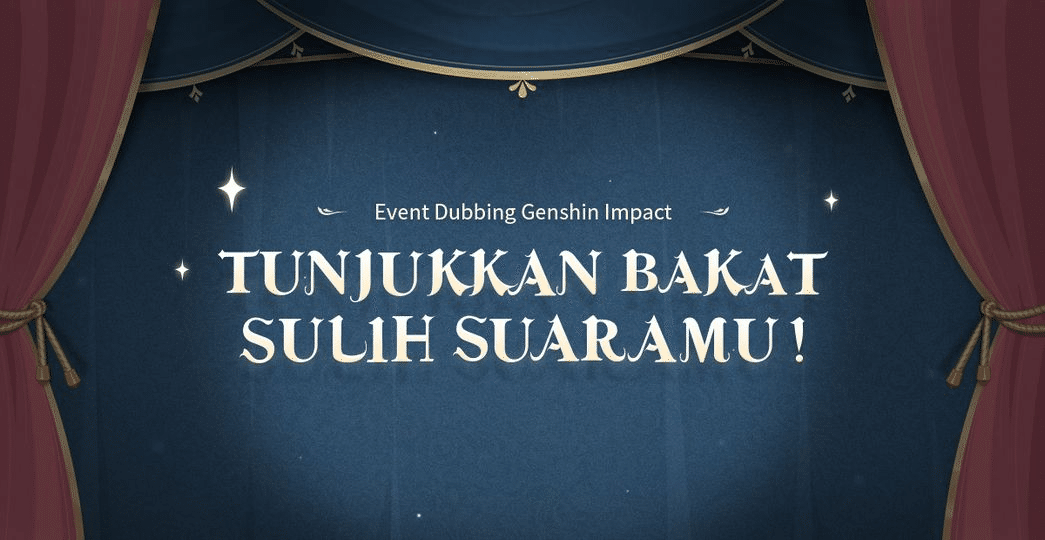 [ EVENT INDONESIA ] Lomba Voice-Over Bahasa Indonesia Genshin Impact ...