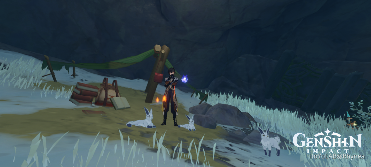 Snow foxes are friends, not food. Genshin Impact | HoYoLAB