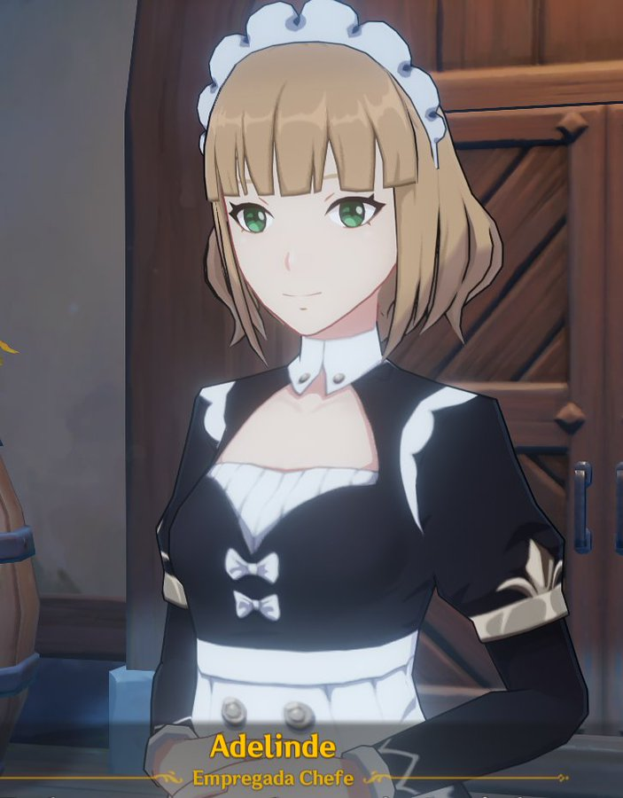 ADELINDE NÃO É SÓ UMA MAID!!! Genshin Impact | HoYoLAB