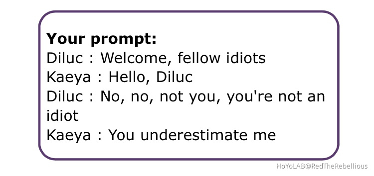 Incorrect Quotes | Genshin Impact | HoYoLAB