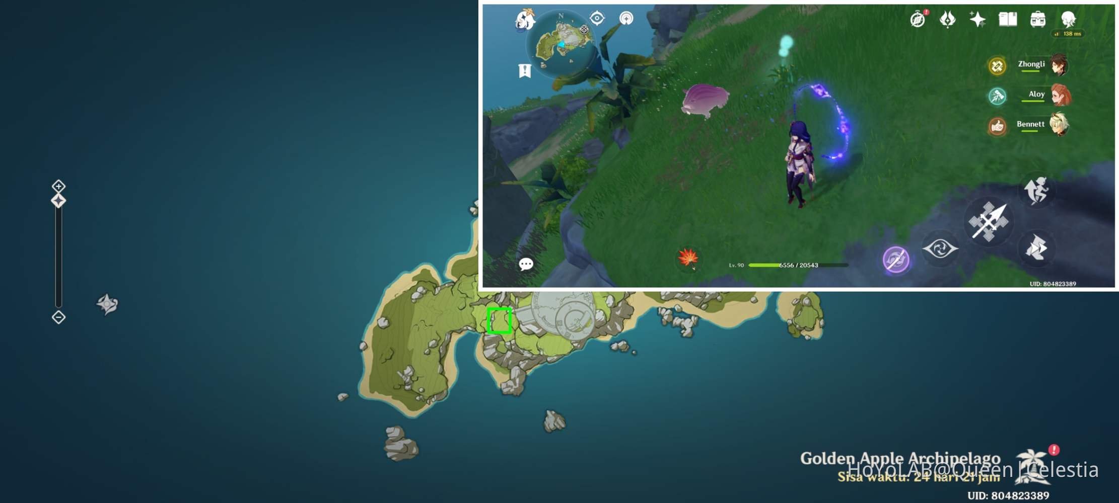 GUIDE PUZZLE MINACIOUS ISLE VERSI 2 - GOLDEN APPLE ARCHIPELAGO Genshin ...