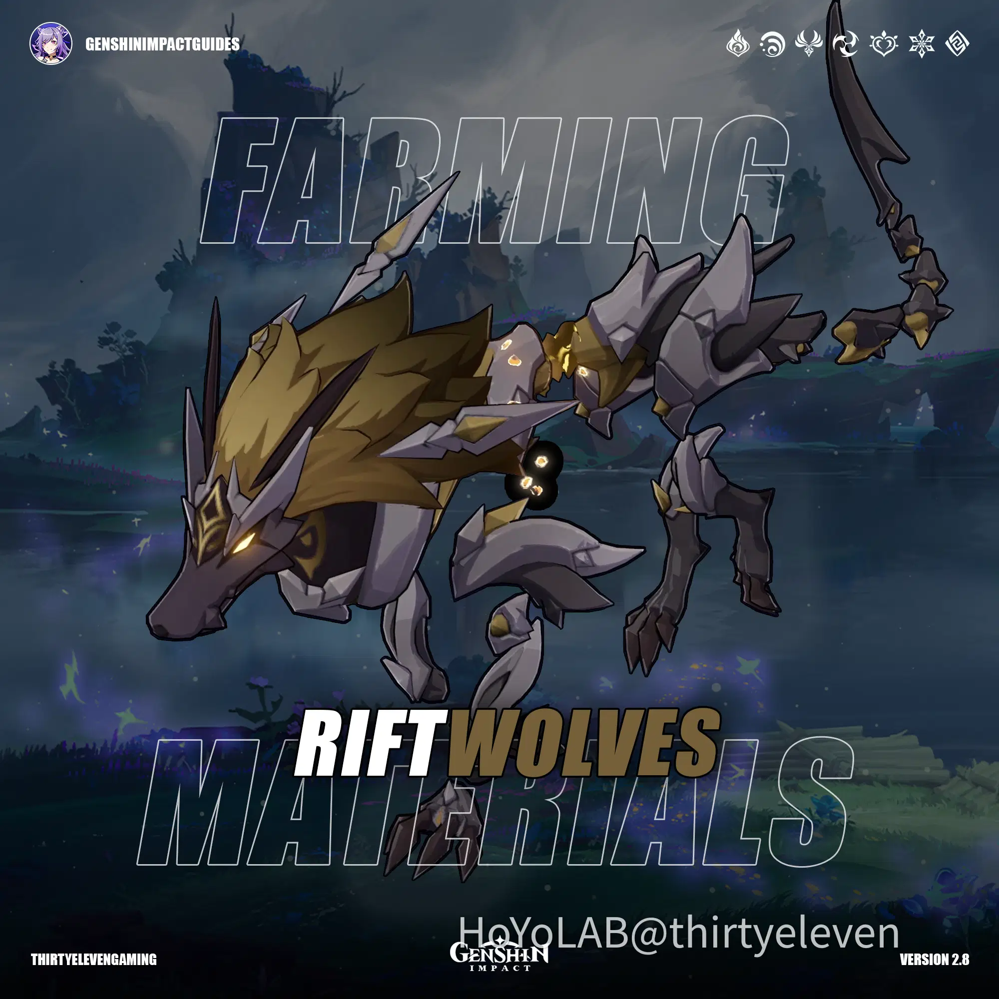 Riftwolves Farming Routes Genshin Impact | HoYoLAB