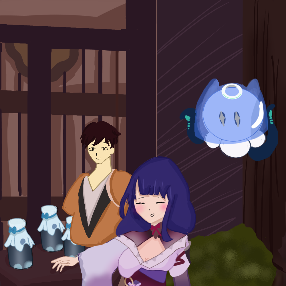 HoYoLAB first anniversary celebratory fanart! | HoYoLAB